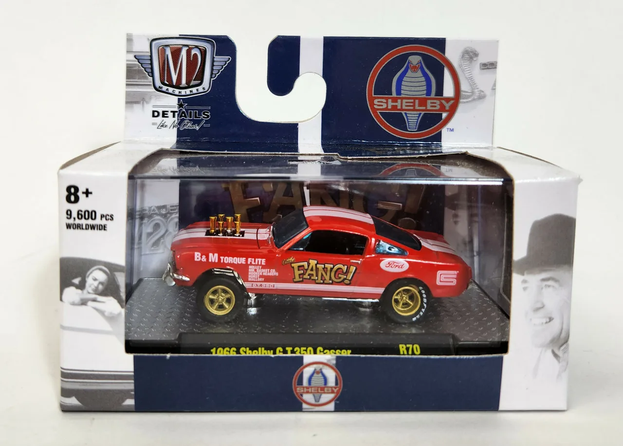CASTLINE M2 Machines 1966 Ford Shelby G.T.350 Gasser Scale 1:64 Die ...