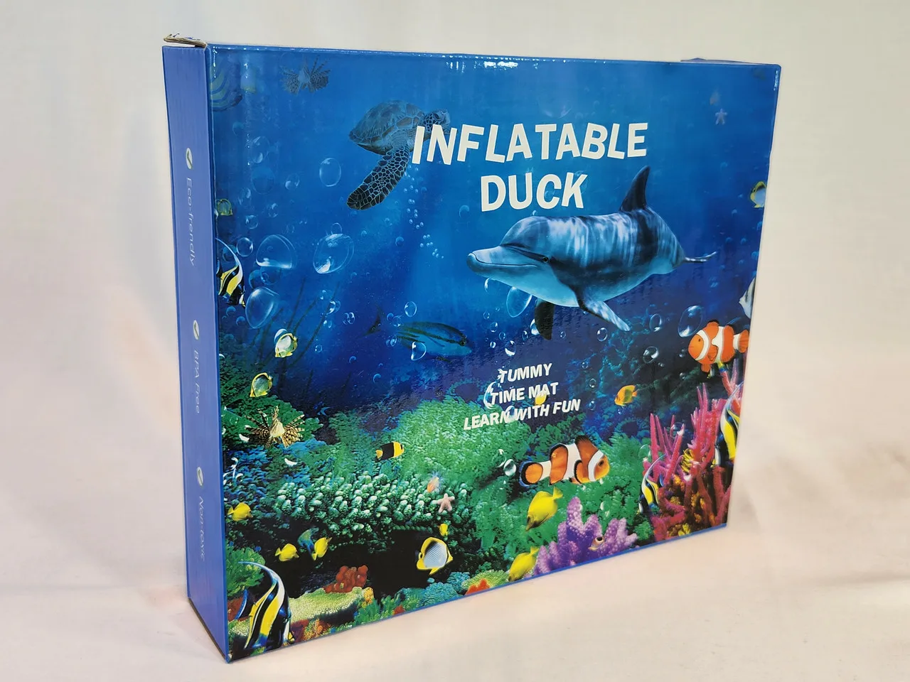 Inflatable Toddler Duck Pool with Sea Animals - Father Joe's Villages