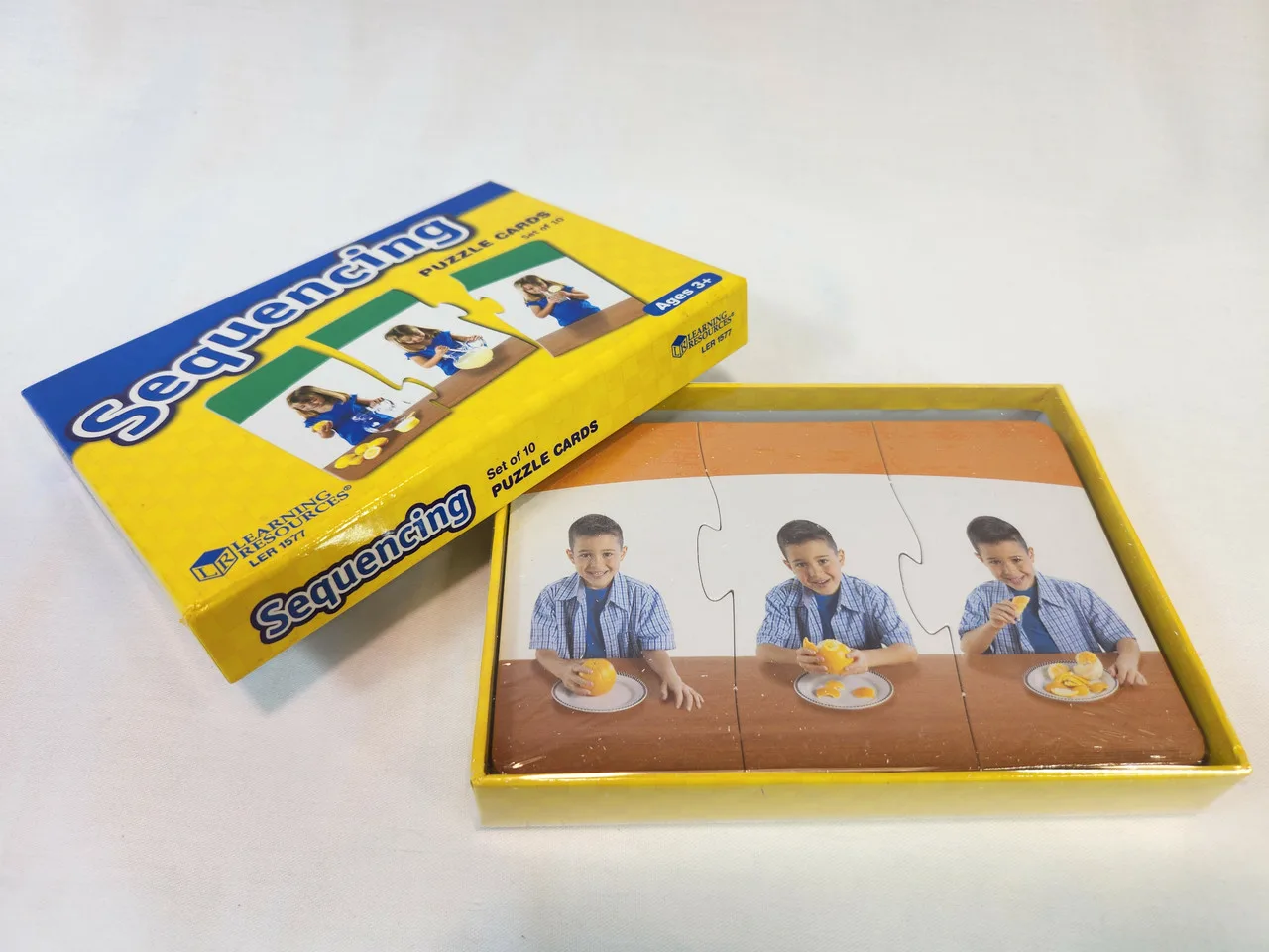 LEARNING RESOURCES Sequencing Photo Puzzle Cards, Set of 10 - Father ...