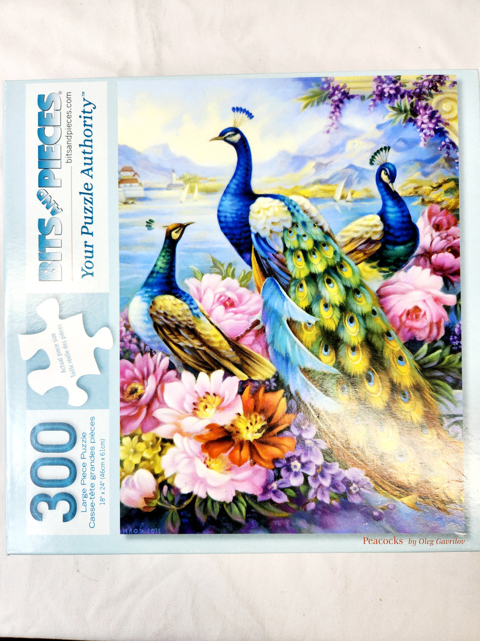 Peacocks 300-piece Puzzle - Father Joe's Villages