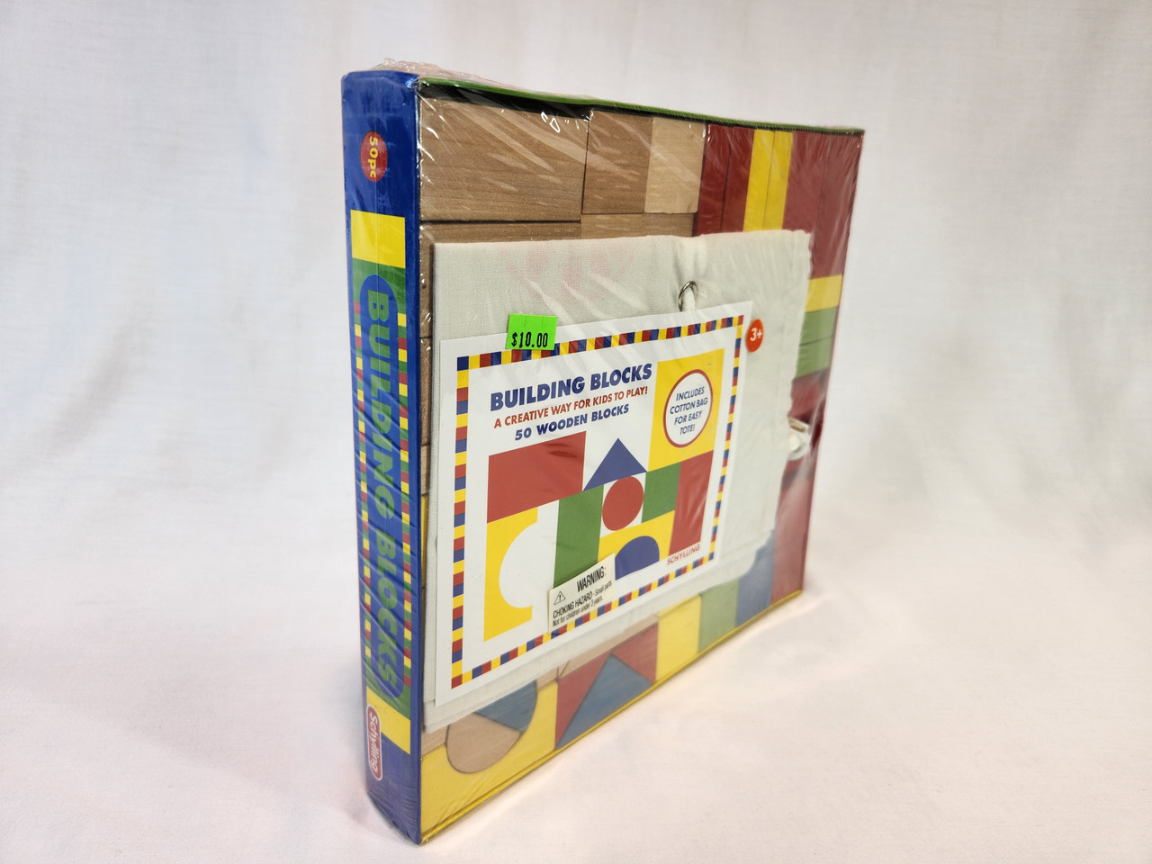 SCHYLLING Wooden Building Blocks, 50pc - Father Joe's Villages