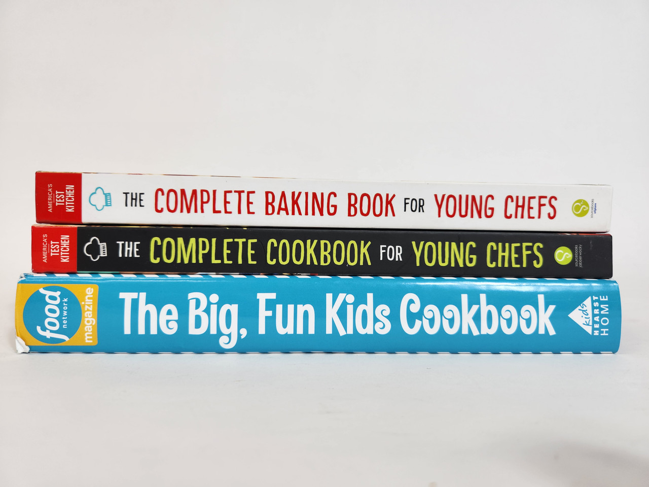 Kids' Cooking Books, Set of 3 (Books, HB and Spiral) - Father Joe's ...