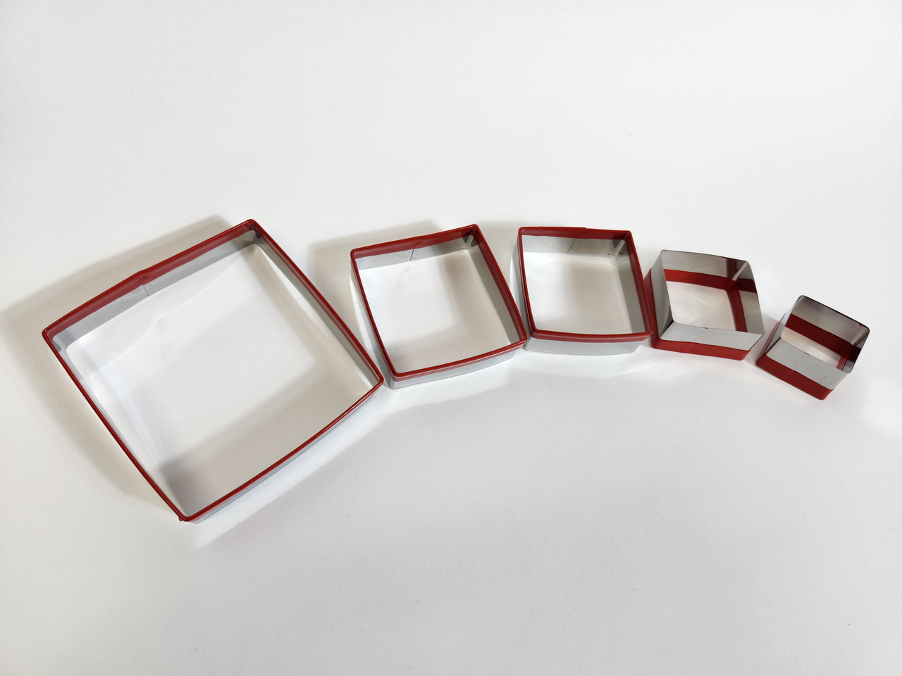 Square Cookie Cutters, Set of 5, Different Sizes - Father Joe's Villages